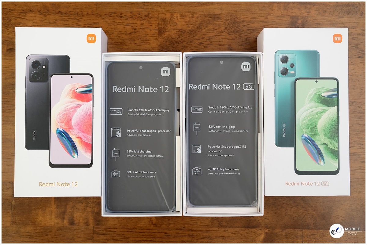 รีวิว Redmi Note 12 และ Redmi Note 12 5G สมาร์ตโฟนจอ AMOLED 120Hz, ขุม ...