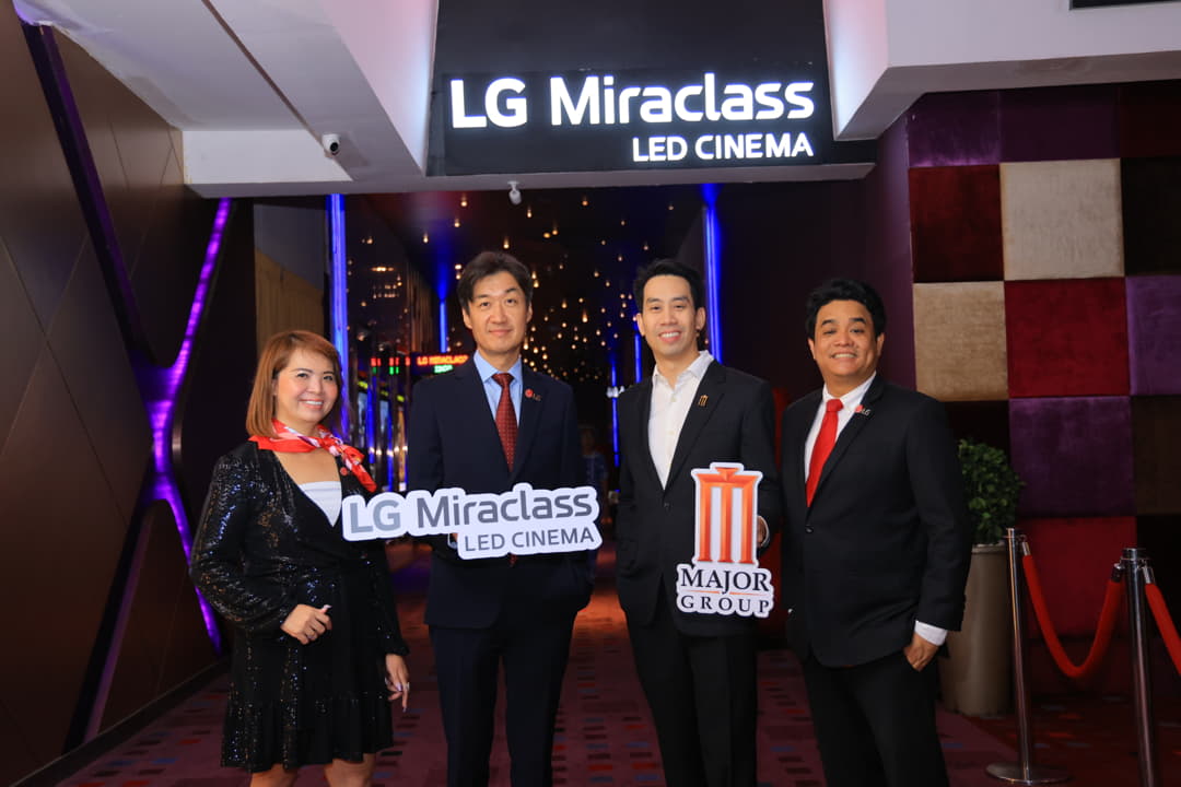 เมเจอร์ ซีนีเพล็กซ์ กรุ้ป ผนึก แอลจี เปิดตัวโรงภาพยนตร์ “LG Miraclass ...